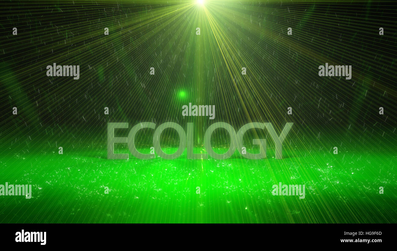 Futuristic ecology background design with lights Stock Photo - Alamy