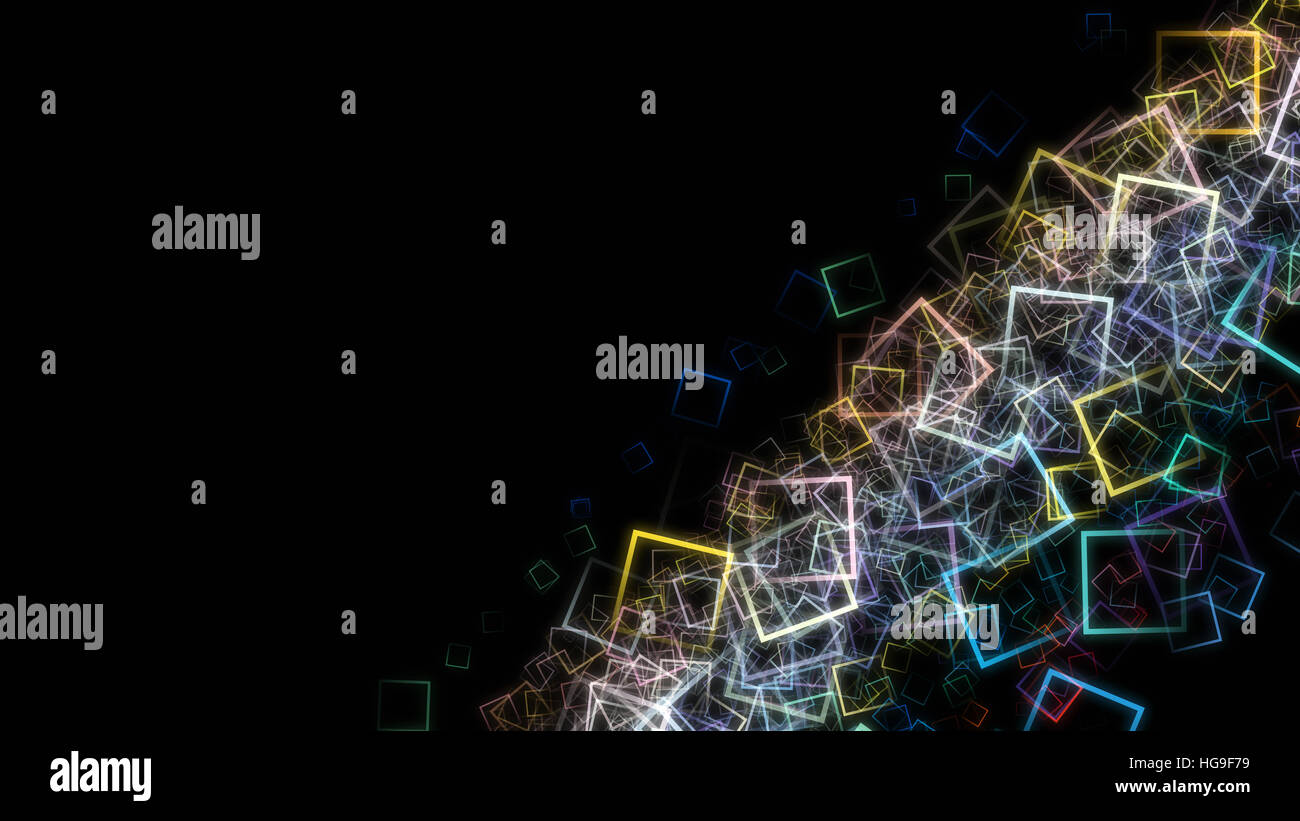 Futuristic square background design illustration with space for your ...