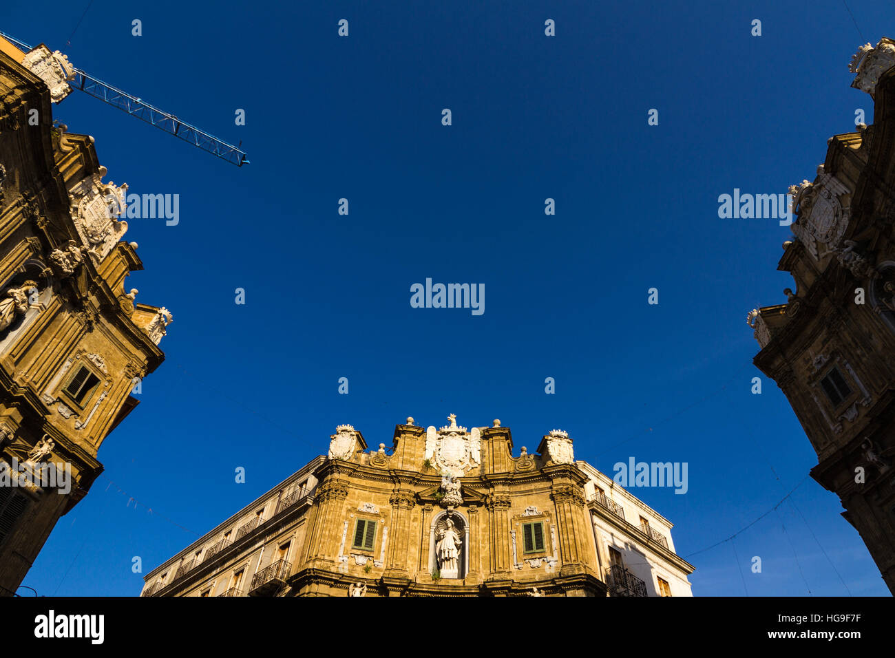 Quattro Canti, (Piazza Vigliena), is a Baroque square in Palermo ...
