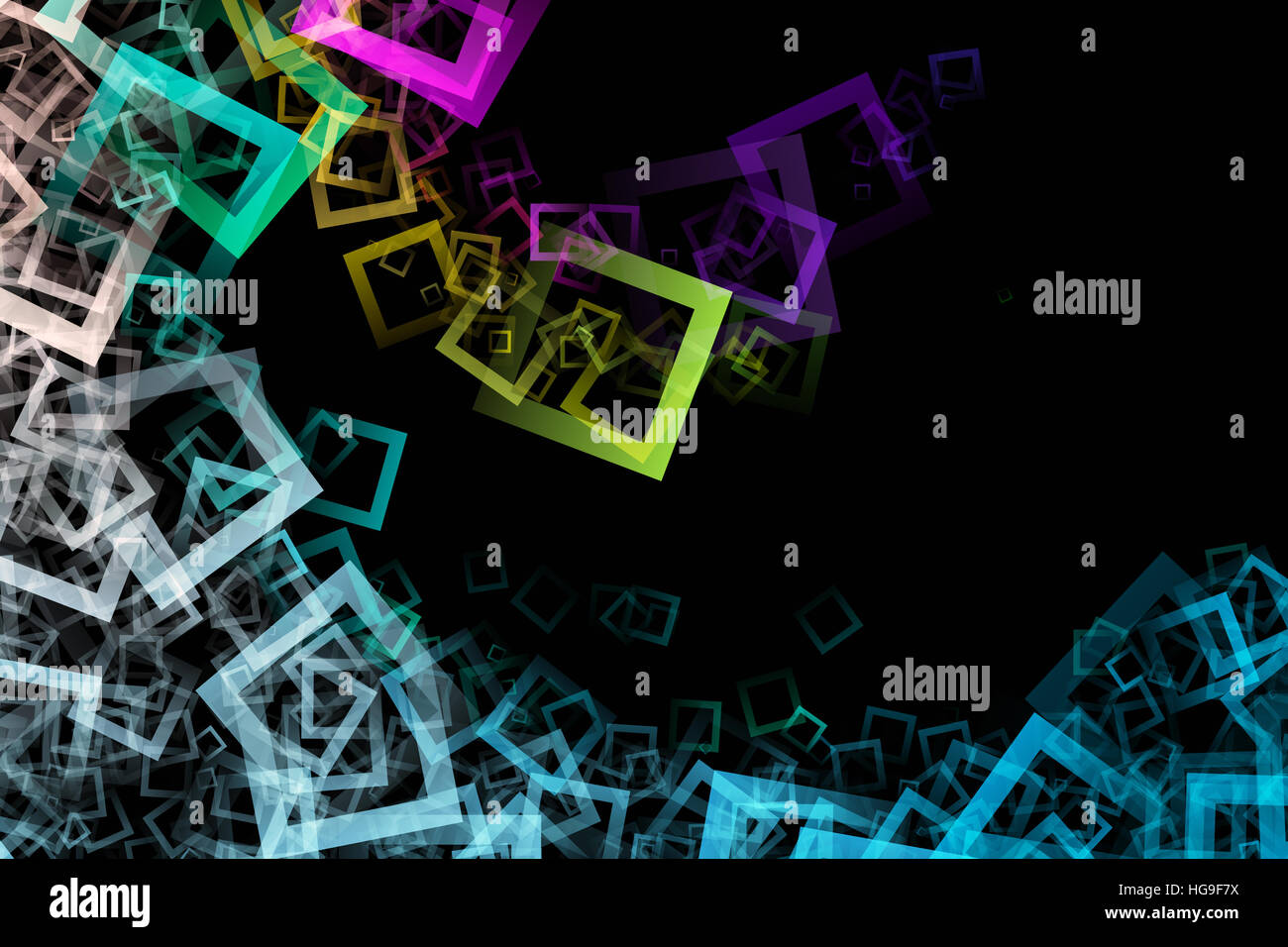 Futuristic square background design illustration with space for your ...