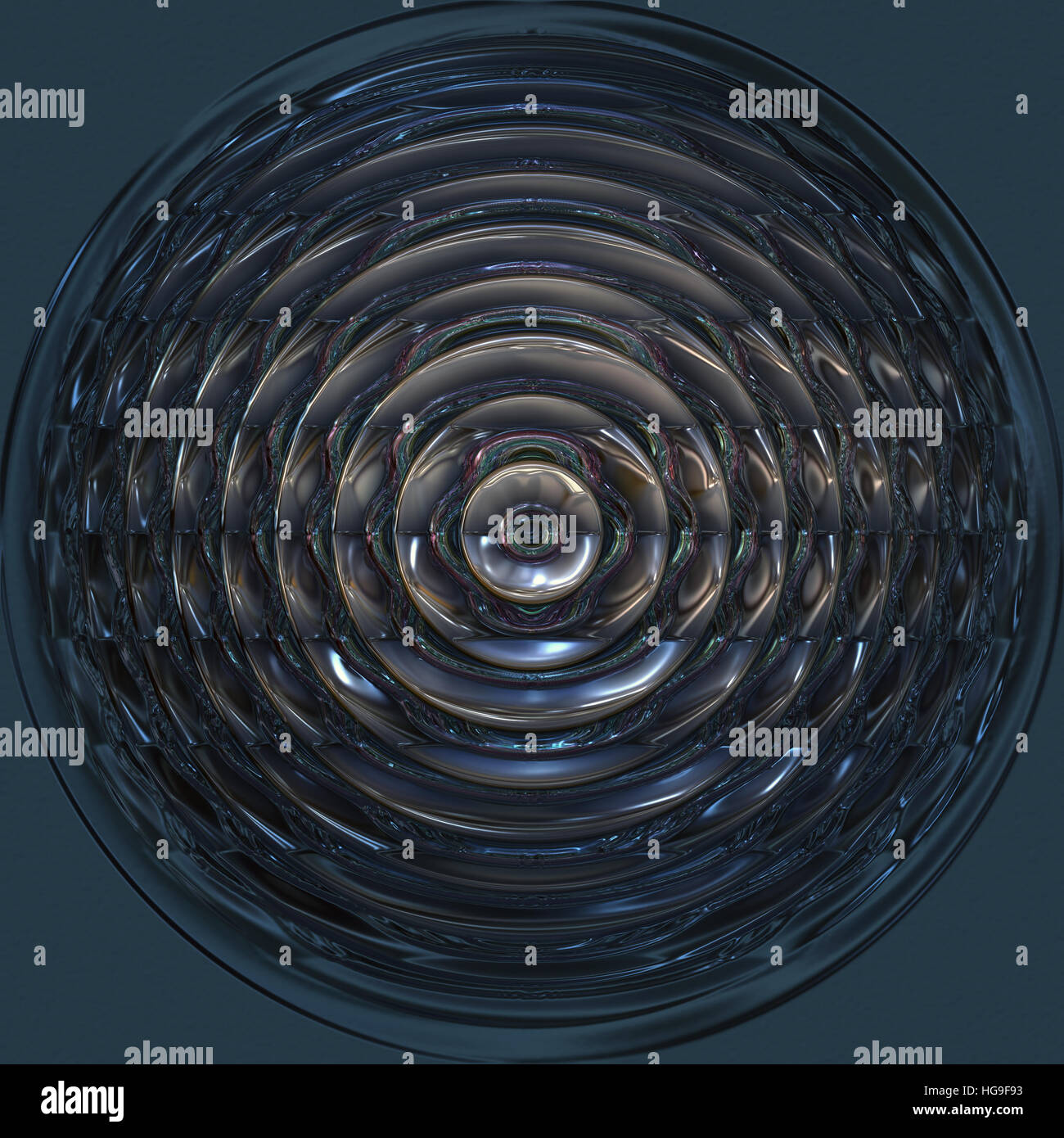 Wonderful abstract illustrated glass object Stock Photo - Alamy