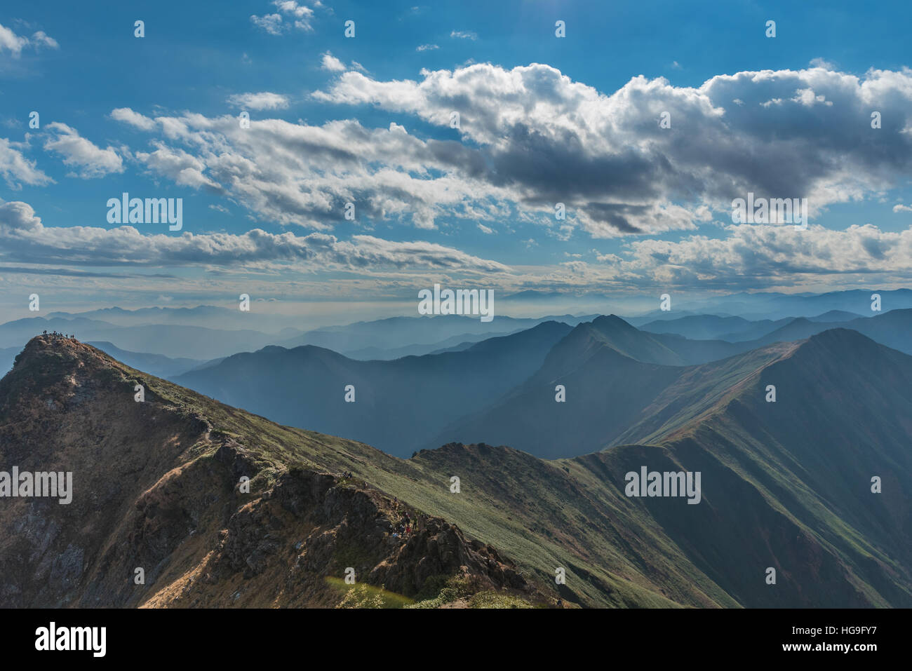 Tanigawa mountain range hi-res stock photography and images - Alamy