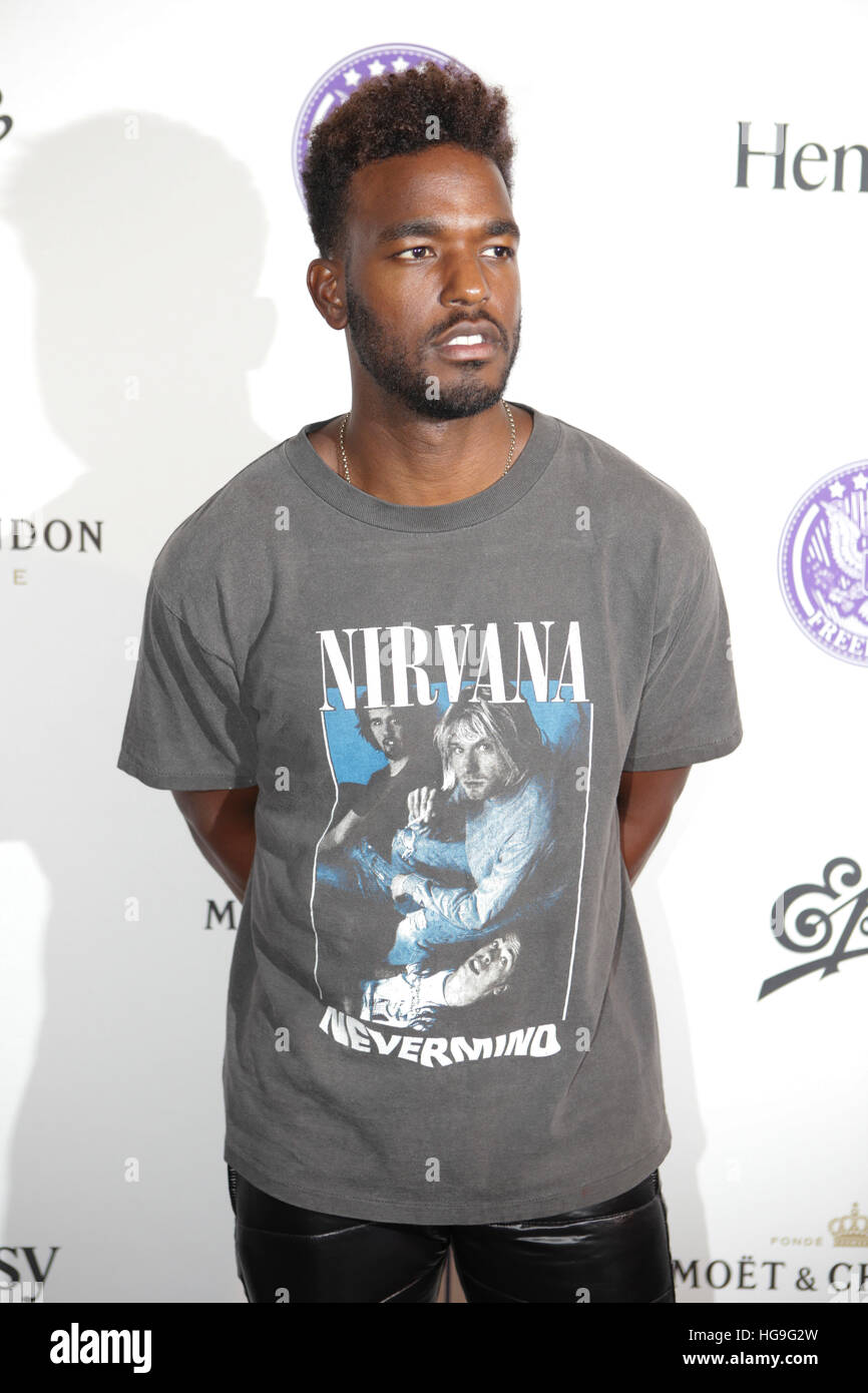 Luke James arrives at Future's #DS2 Album Release Party Stock Photo - Alamy