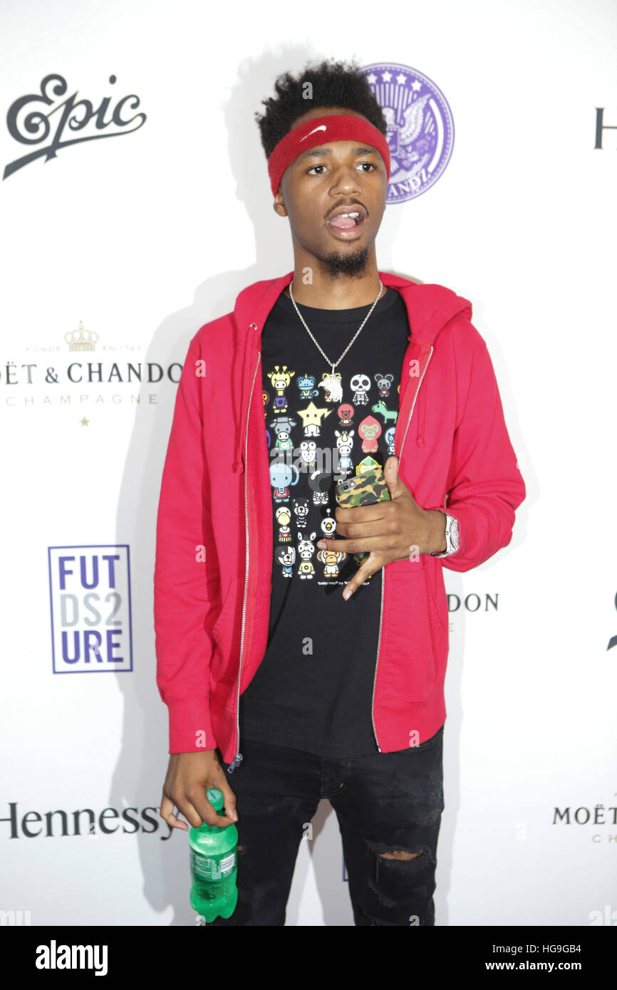 Metro Boomin arrives at Future's #DS2 Album Release Party Stock Photo ...