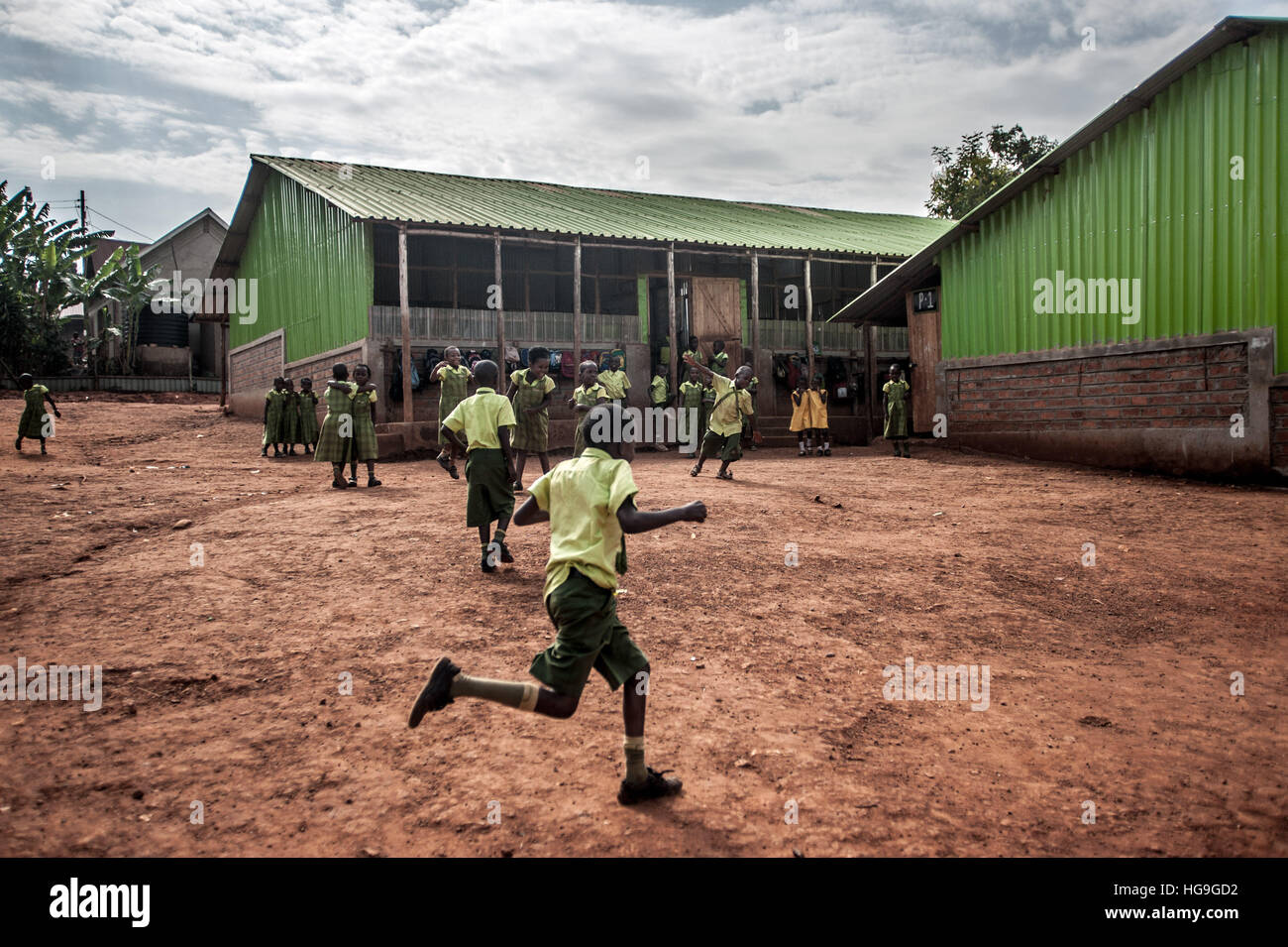 Children in playground private school hi-res stock photography and ...