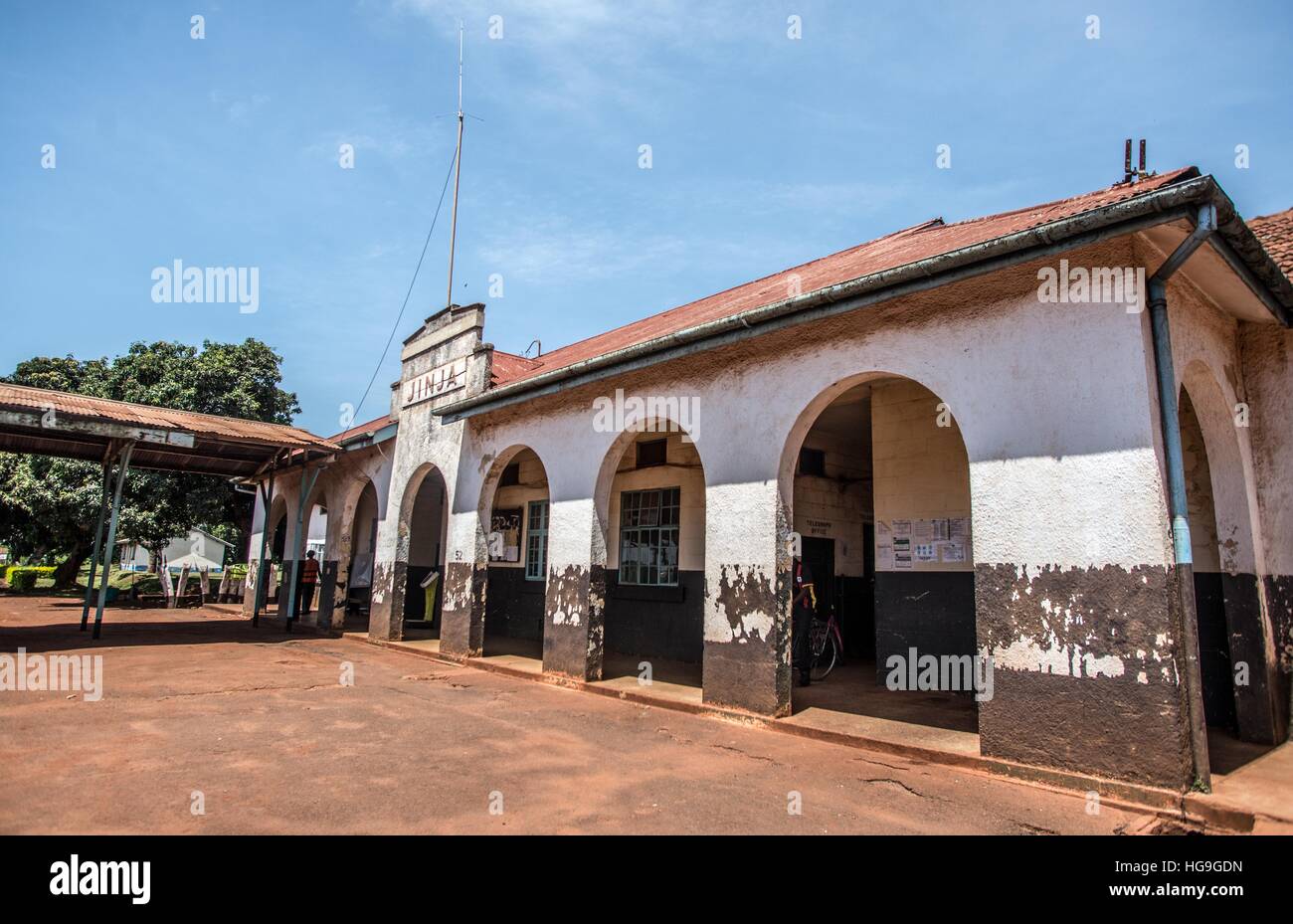 Colonial train station in jinja hi-res stock photography and images - Alamy