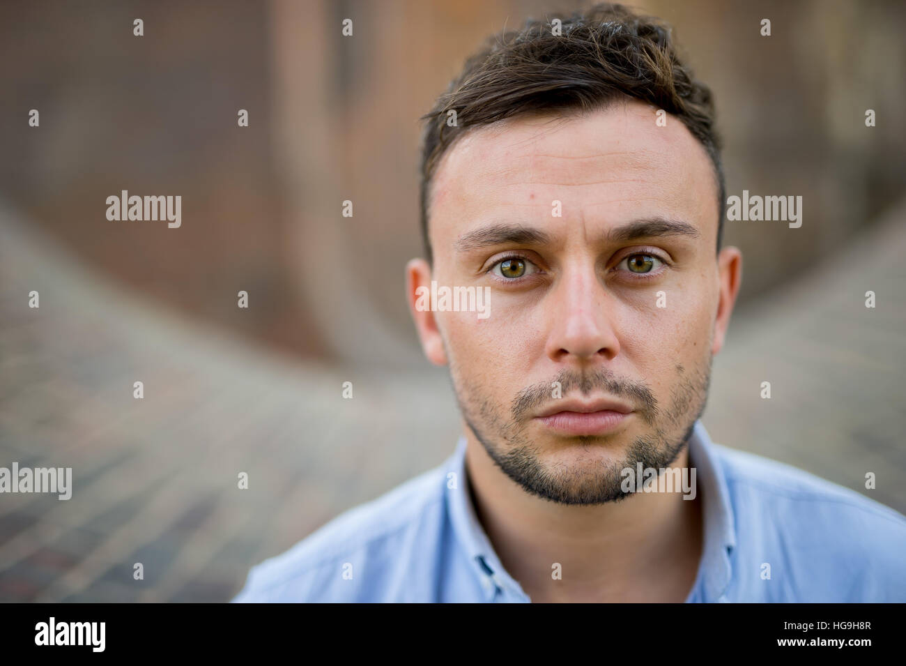 Singer, songwriter Jamie Mathias poses with his guitar for a shoot at ...