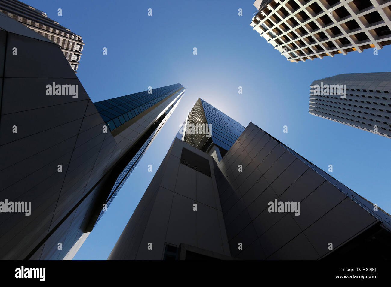 High rise city hi-res stock photography and images - Alamy