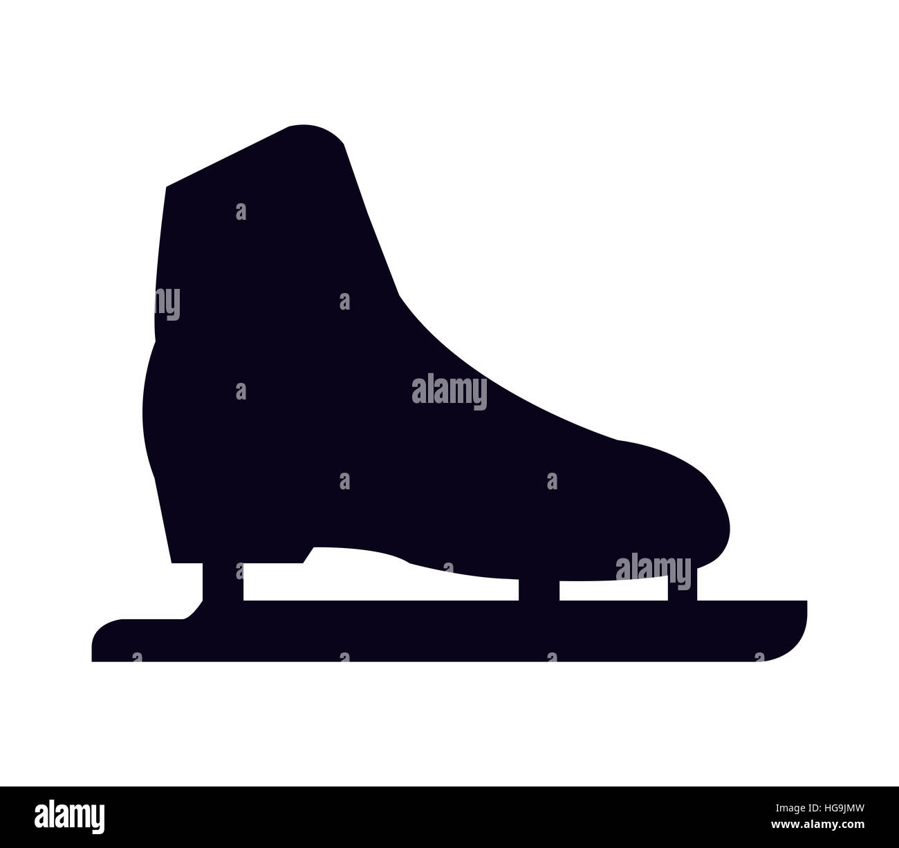 Icon ice shoes Stock Photo - Alamy