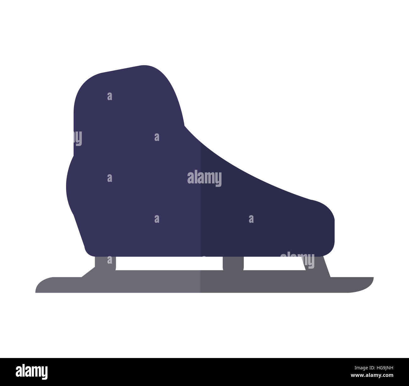 Icon ice shoes Stock Photo - Alamy