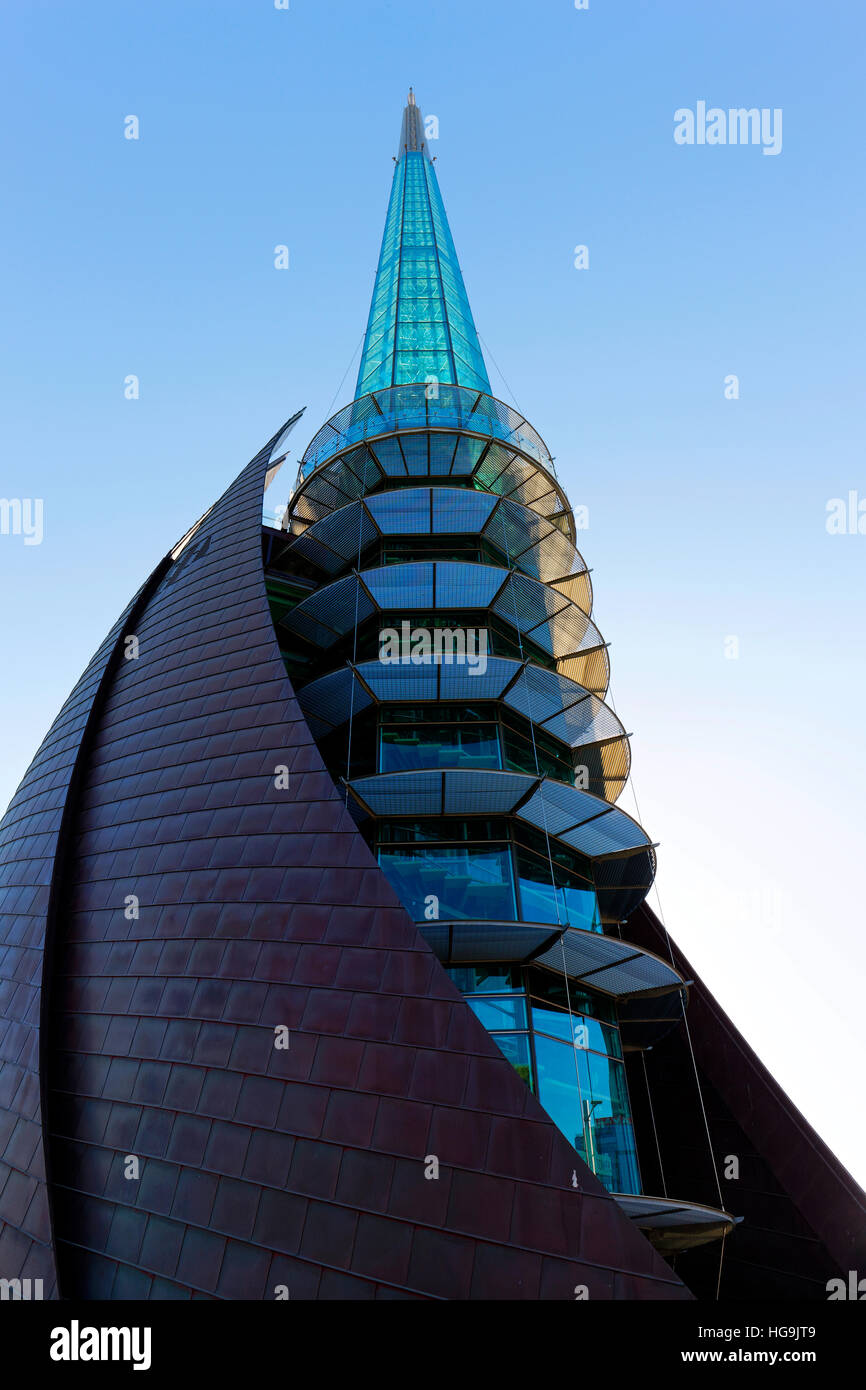Australian swan bell tower evening light hi-res stock photography and ...
