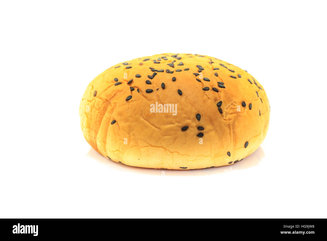 Red bean bread isolated on white background, red bean sauce bread Stock ...