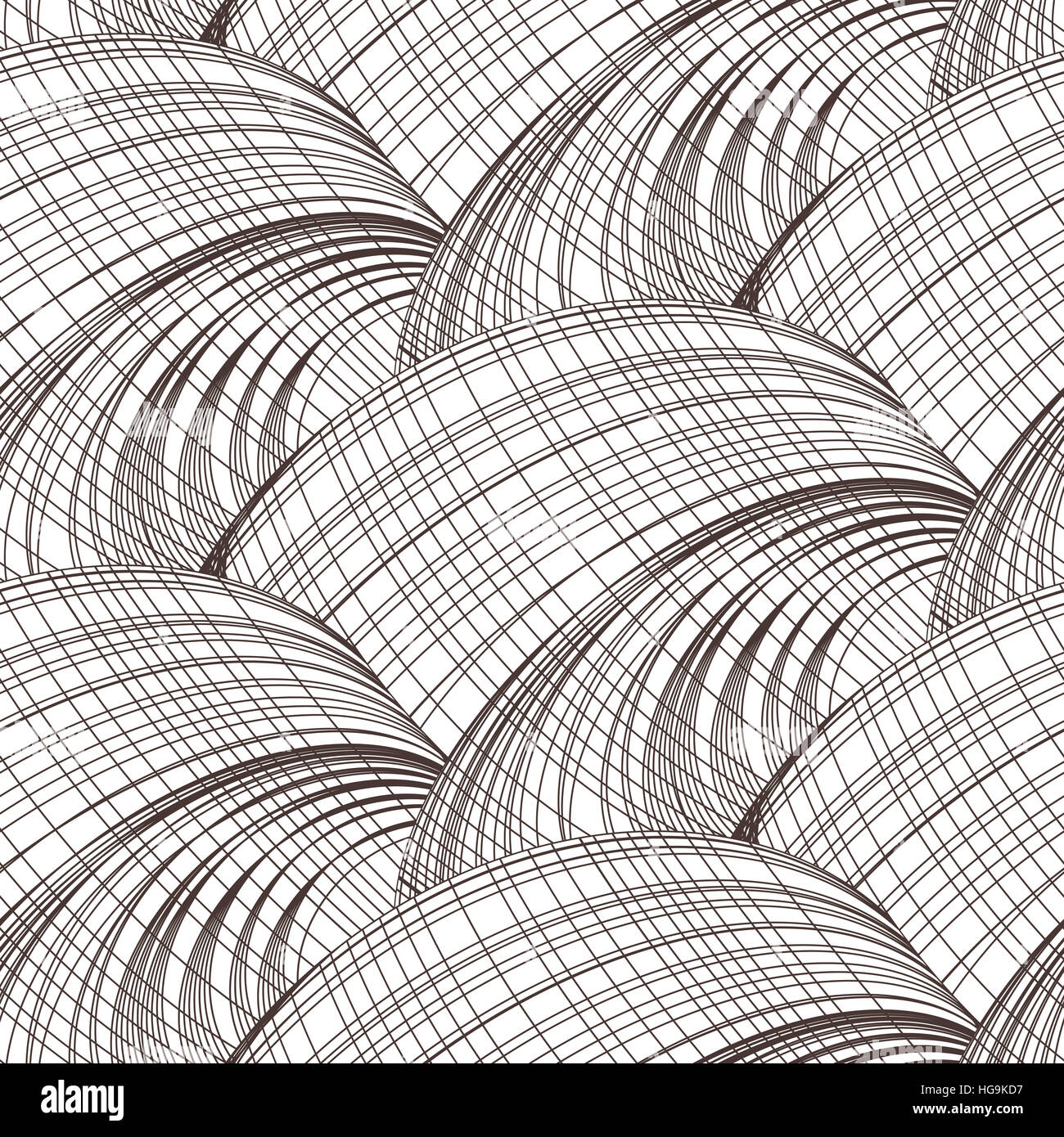 Geometric abstract seamless pattern. Linear motif background ...