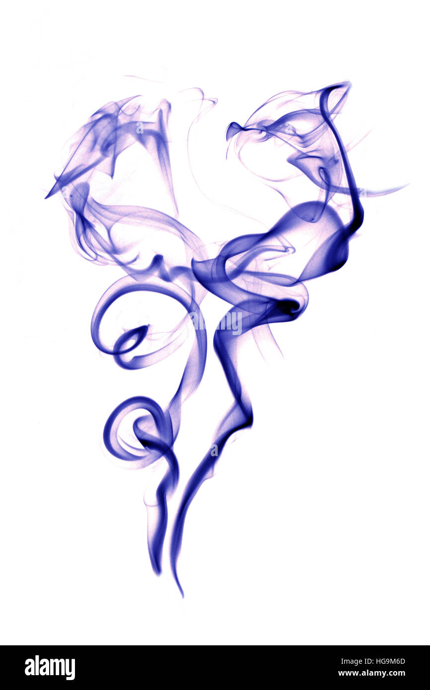 Blue light lines on black Cut Out Stock Images & Pictures - Alamy