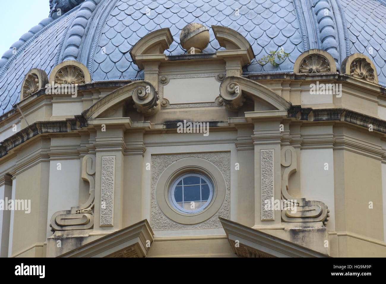 View of the building where the headquarters of the Government of the ...