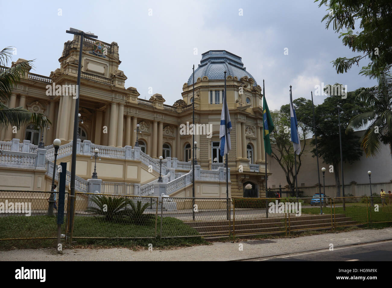View of the building where the headquarters of the Government of the ...