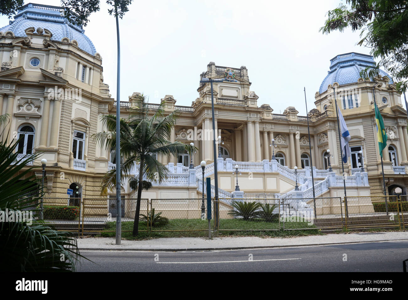 View of the building where the headquarters of the Government of the ...