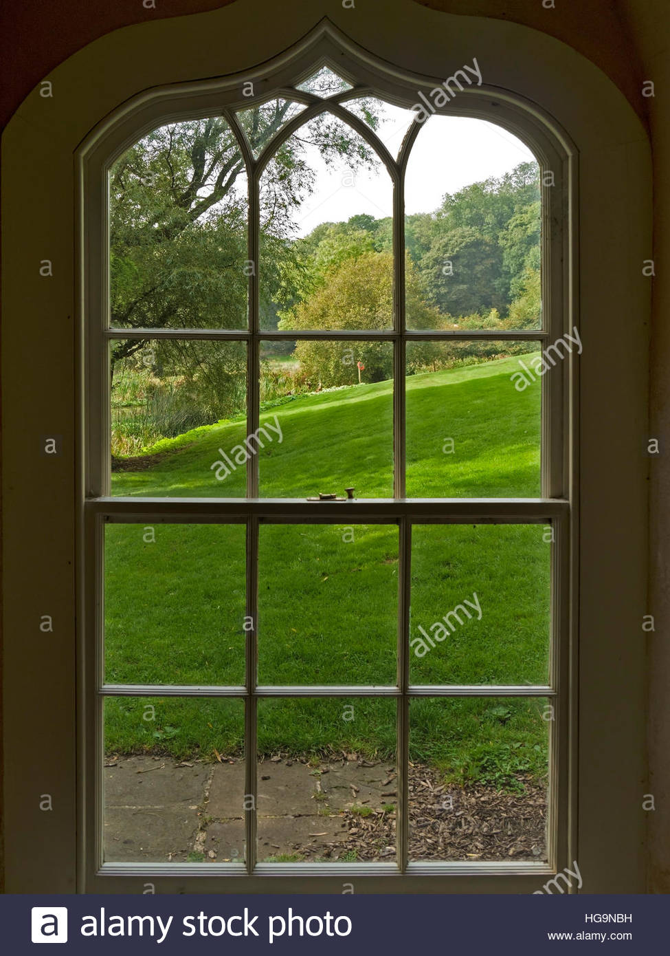 Garden Through Window Stock Photos & Garden Through Window Stock Images ...
