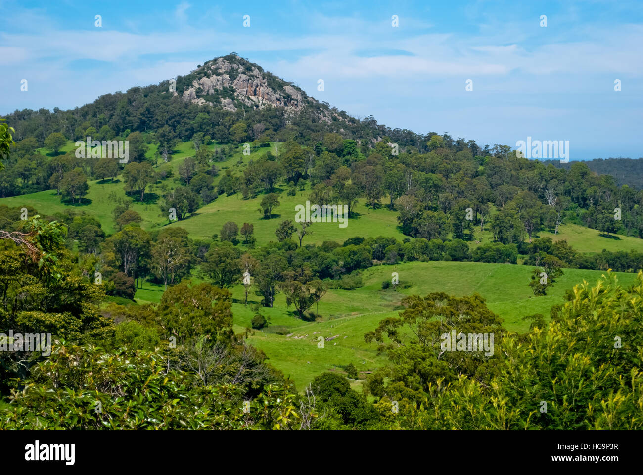 Mount Gulaga (Dromedary), Tilba, Australia Stock Photo - Alamy