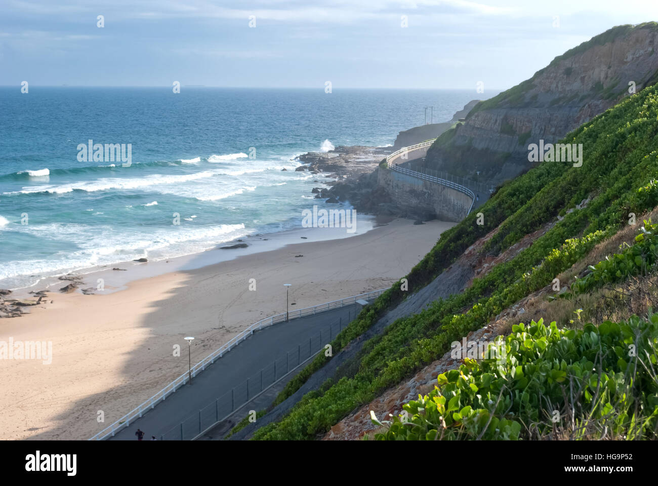 Newcastle cliffs and coast, Australia Stock Photo - Alamy