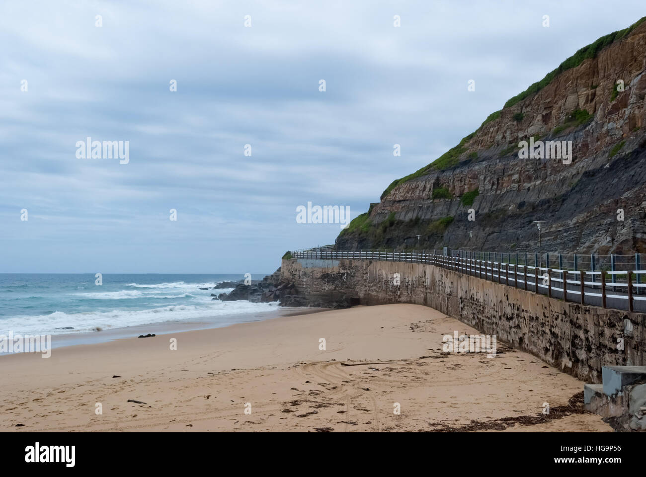 Newcastle cliffs and coast, Australia Stock Photo - Alamy