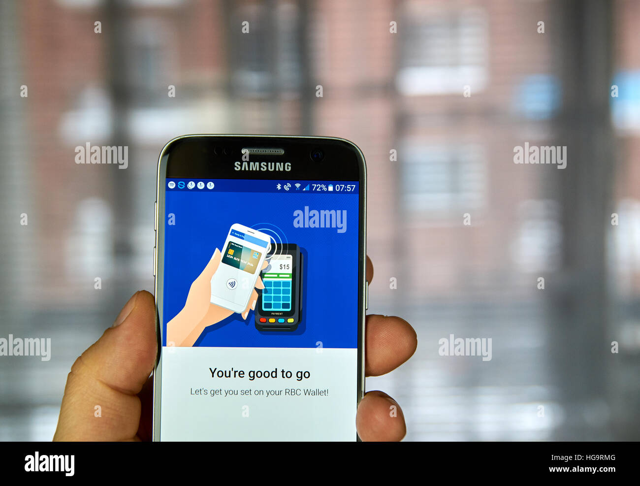 Nfc mobile payment hi-res stock photography and images - Alamy