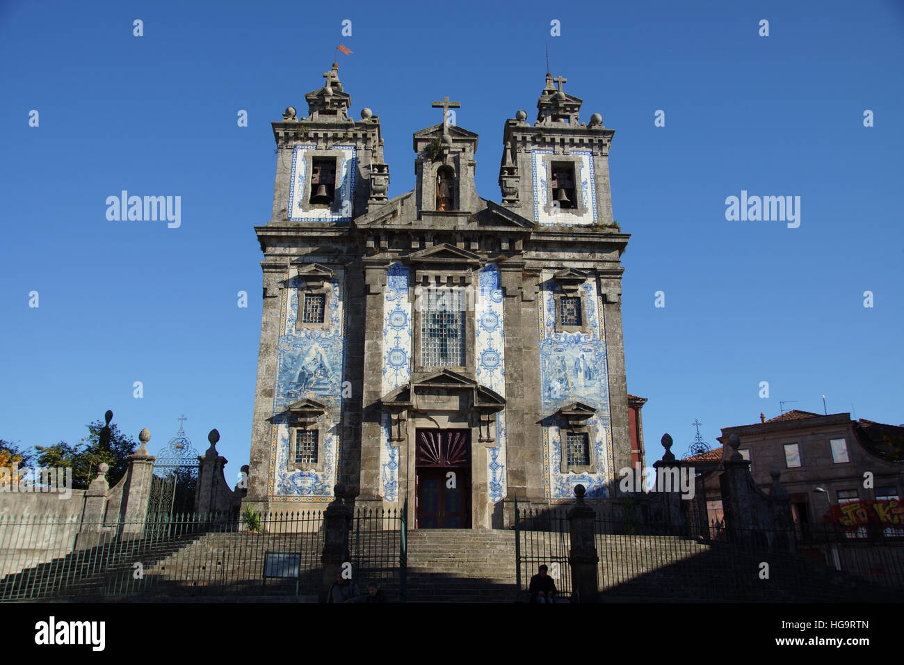 Church of Saint Ildefonso Stock Photo - Alamy