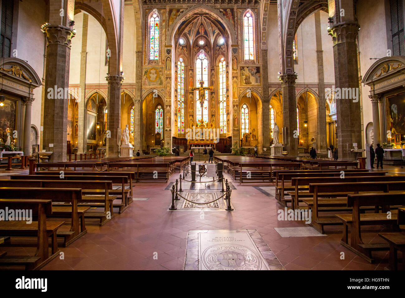 Santa croce altar hi-res stock photography and images - Alamy