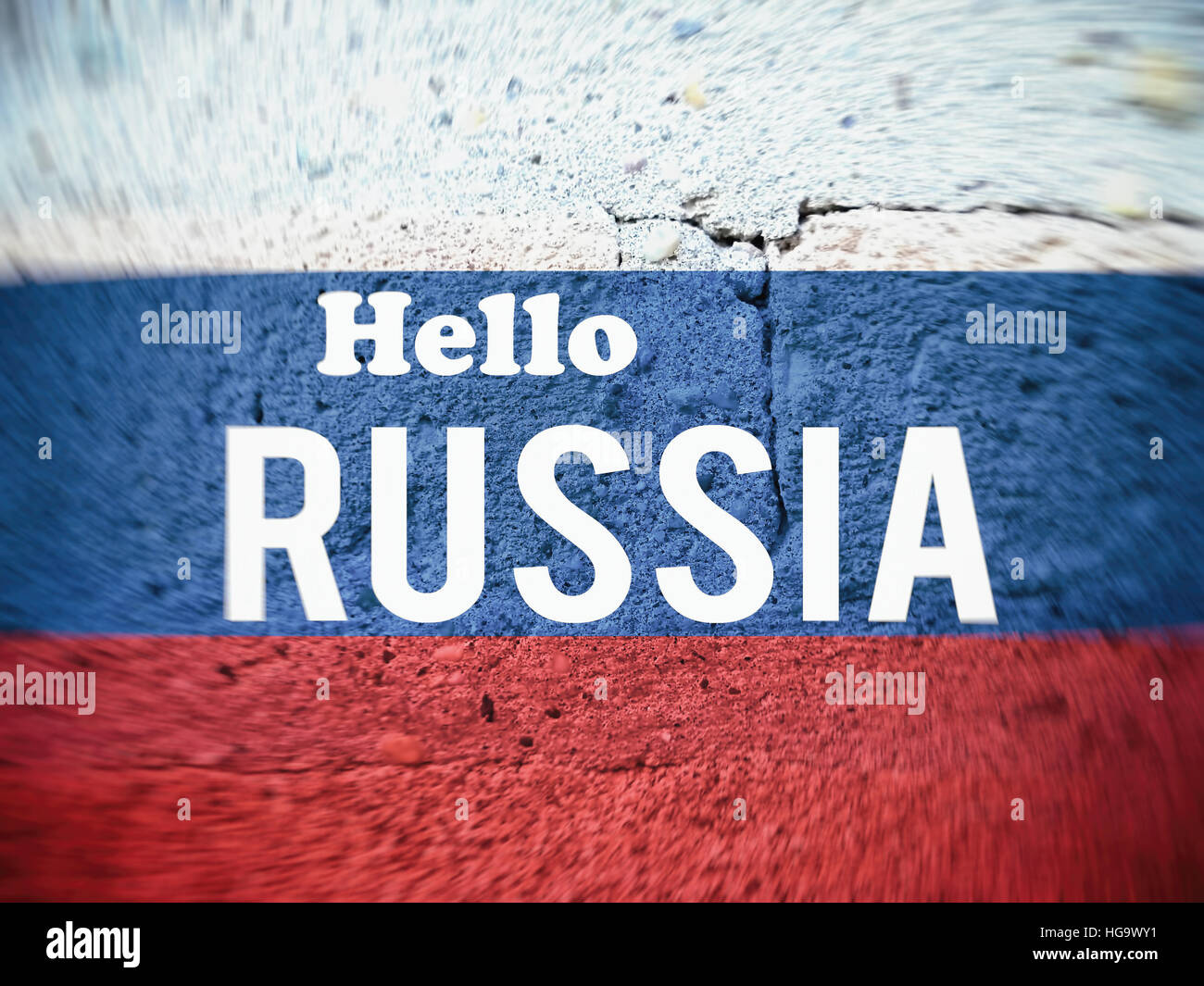 Hello Russian, Russian Flag, motivation, poster, quote, illustration ...