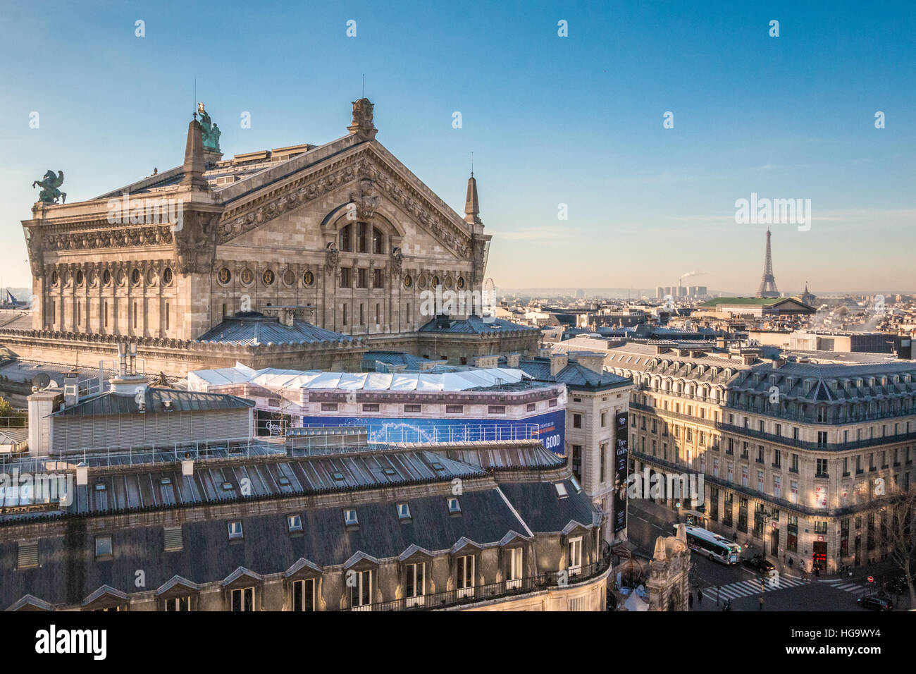 View of Paris Opera Stock Photo - Alamy