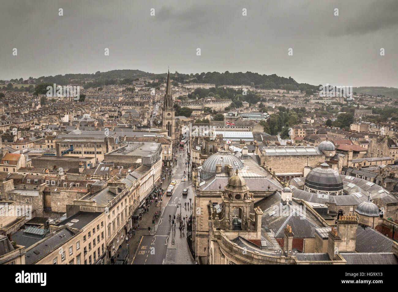 Bath england aerial hi-res stock photography and images - Alamy