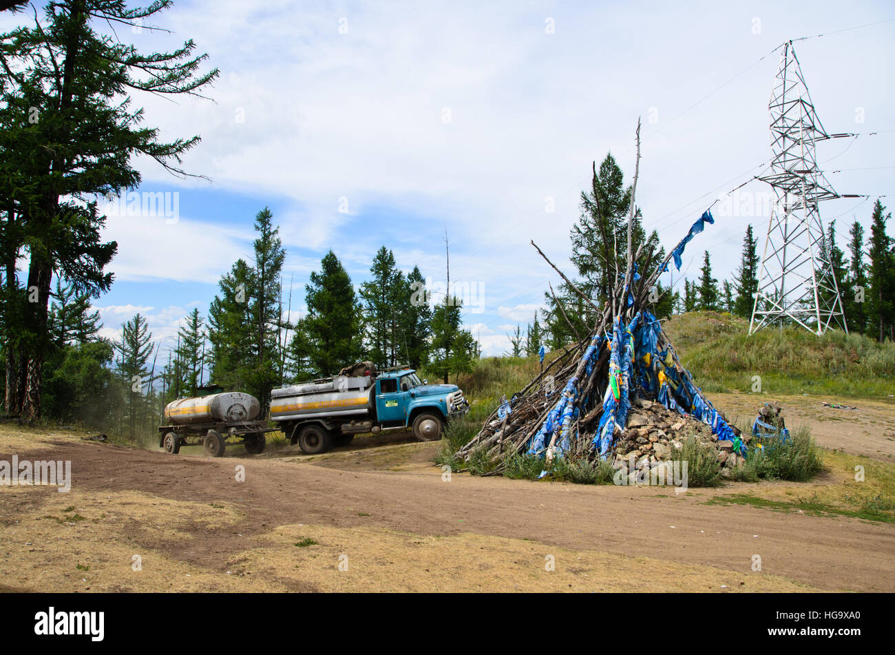 Shrine in middle forest hi-res stock photography and images - Alamy