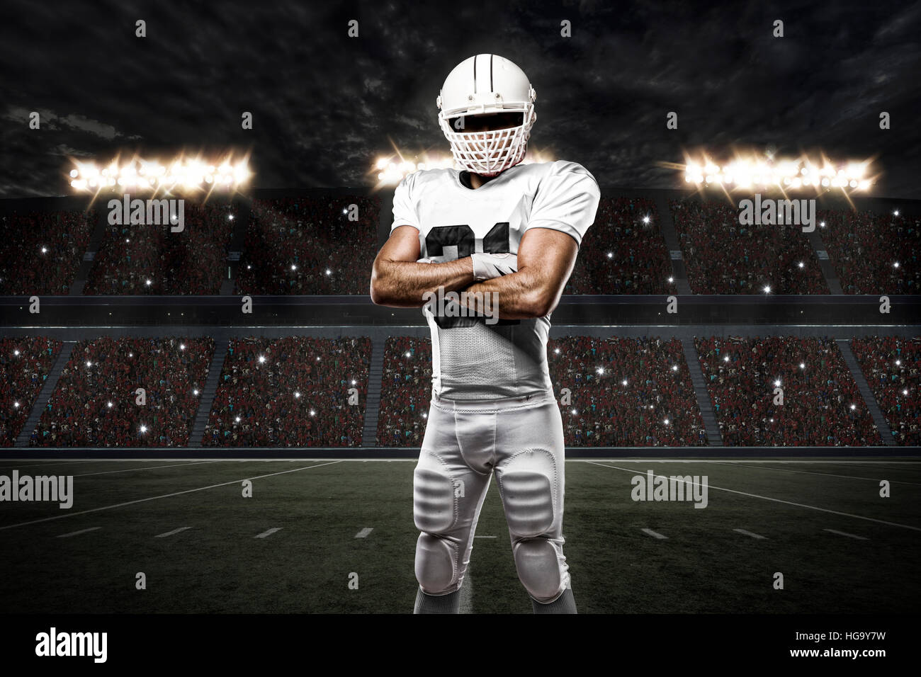 White football uniform hi-res stock photography and images - Alamy