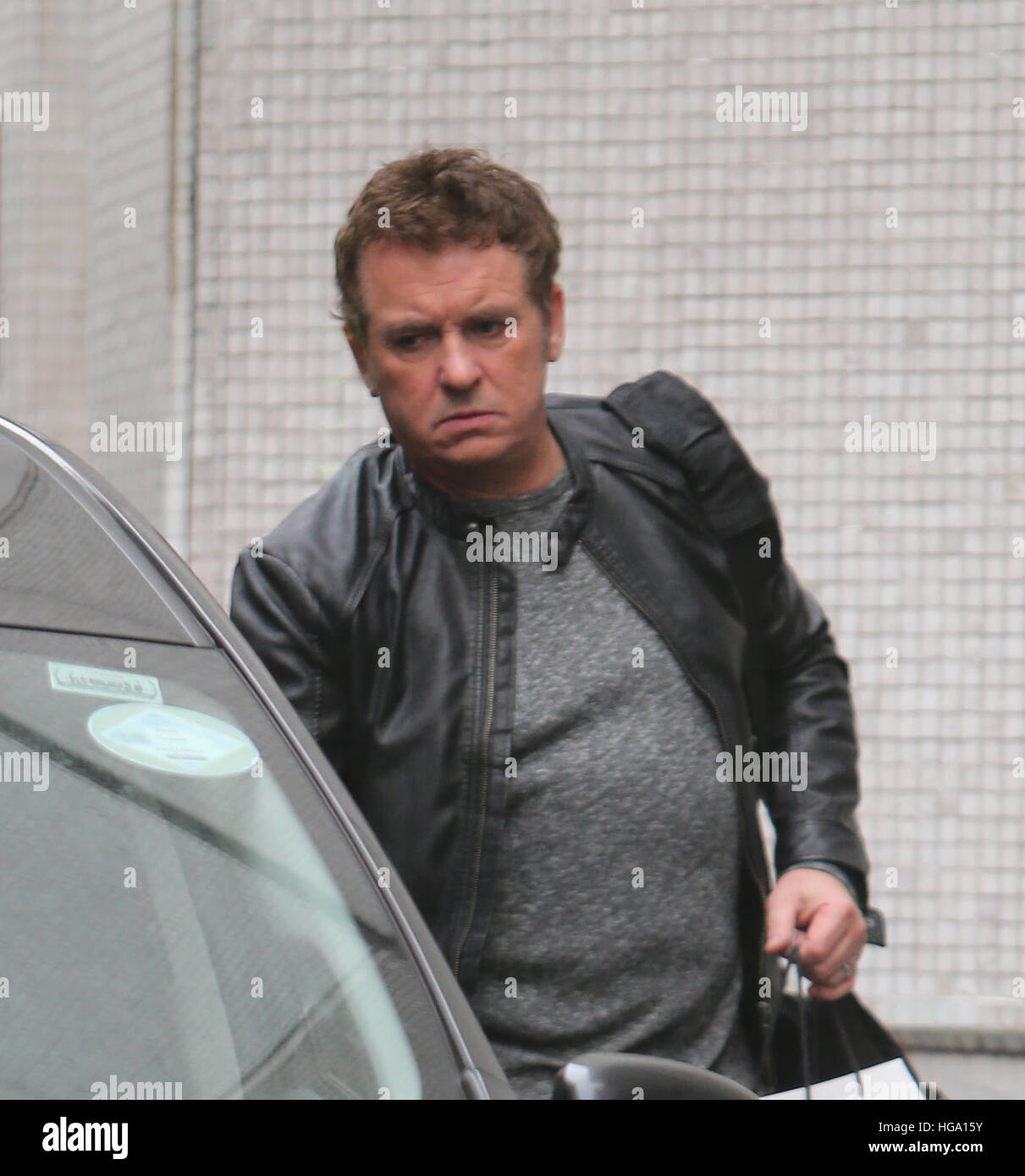 Shane Richie outside ITV Studios Featuring: Shane Richie Where: London ...