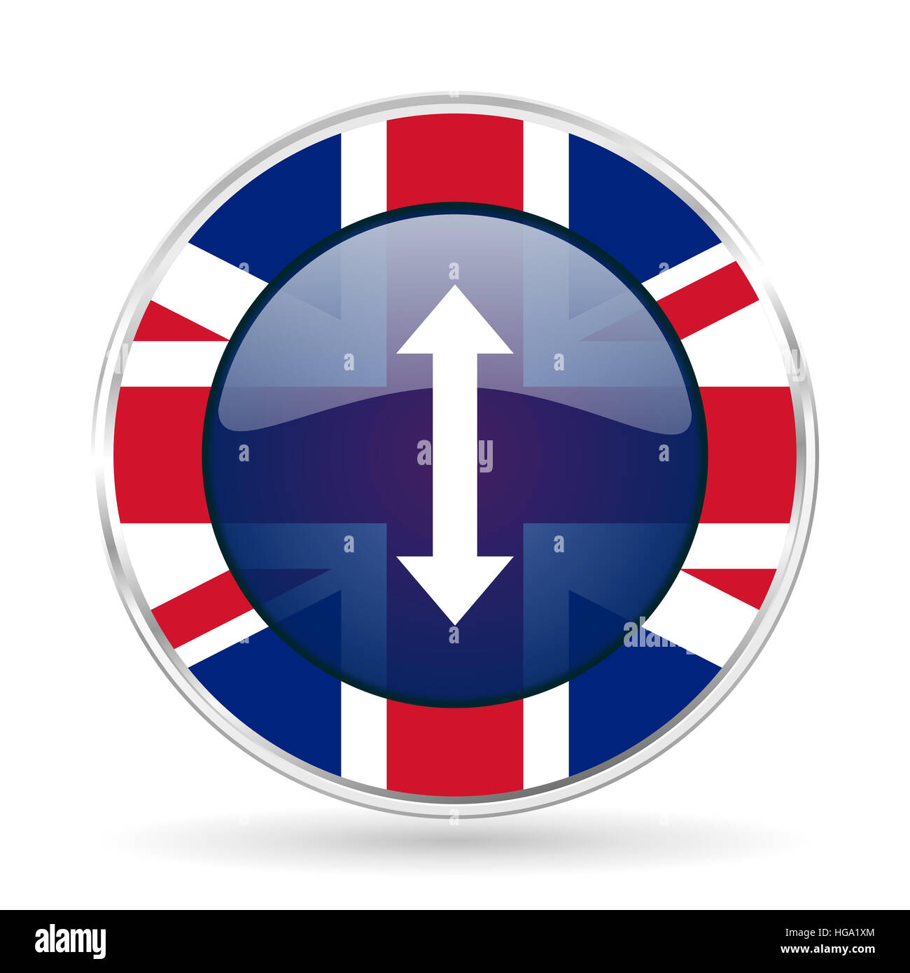 Down arrow uk Cut Out Stock Images & Pictures - Alamy