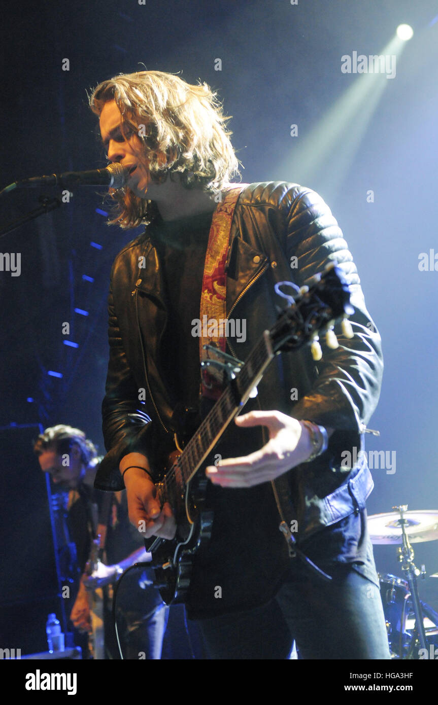 Willow Robinson performing live onstage at the O2 Shepherd's Bush ...