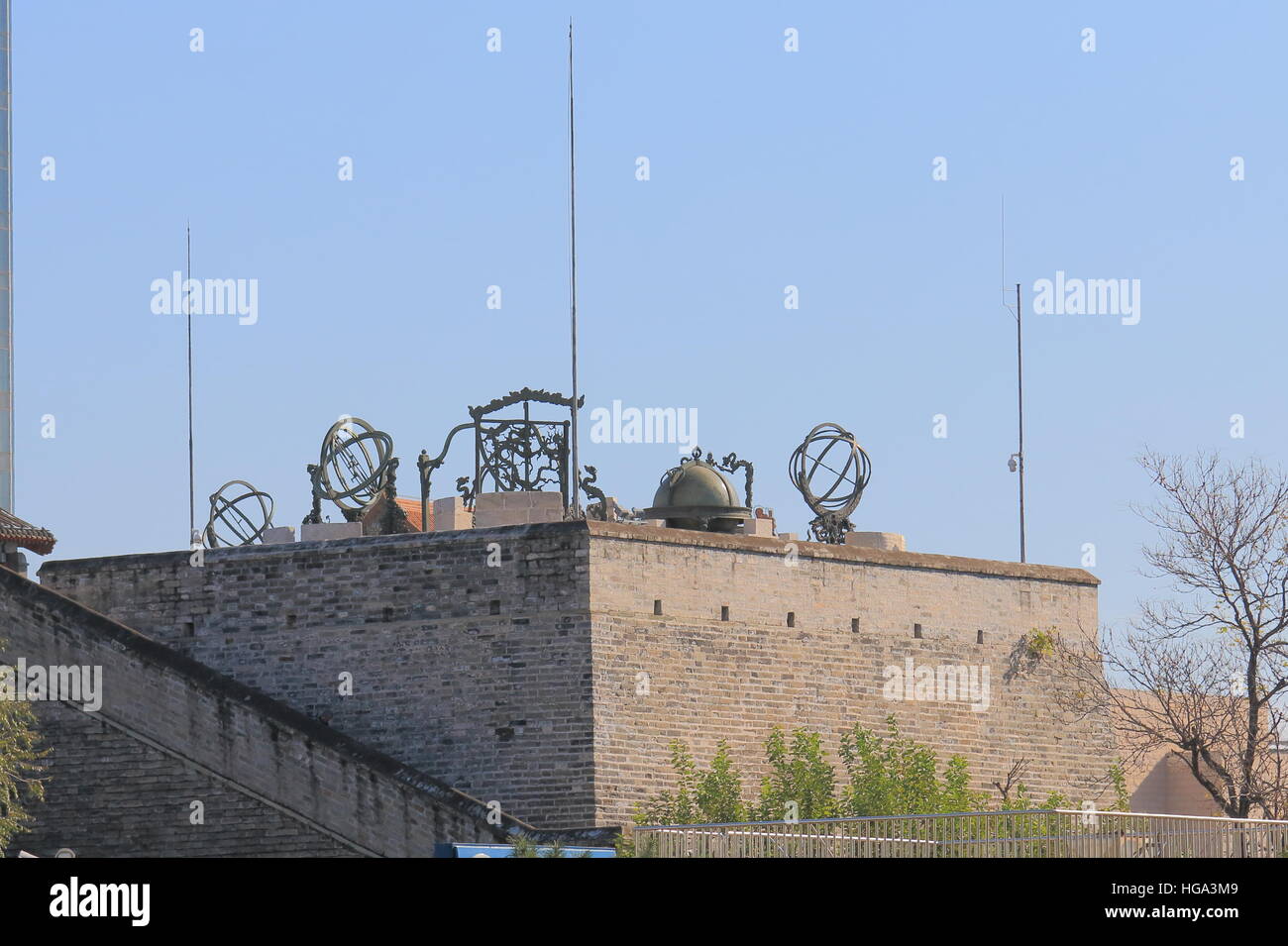 Ancient Observatory museum in Beijing China. Ancient Observatory museum ...