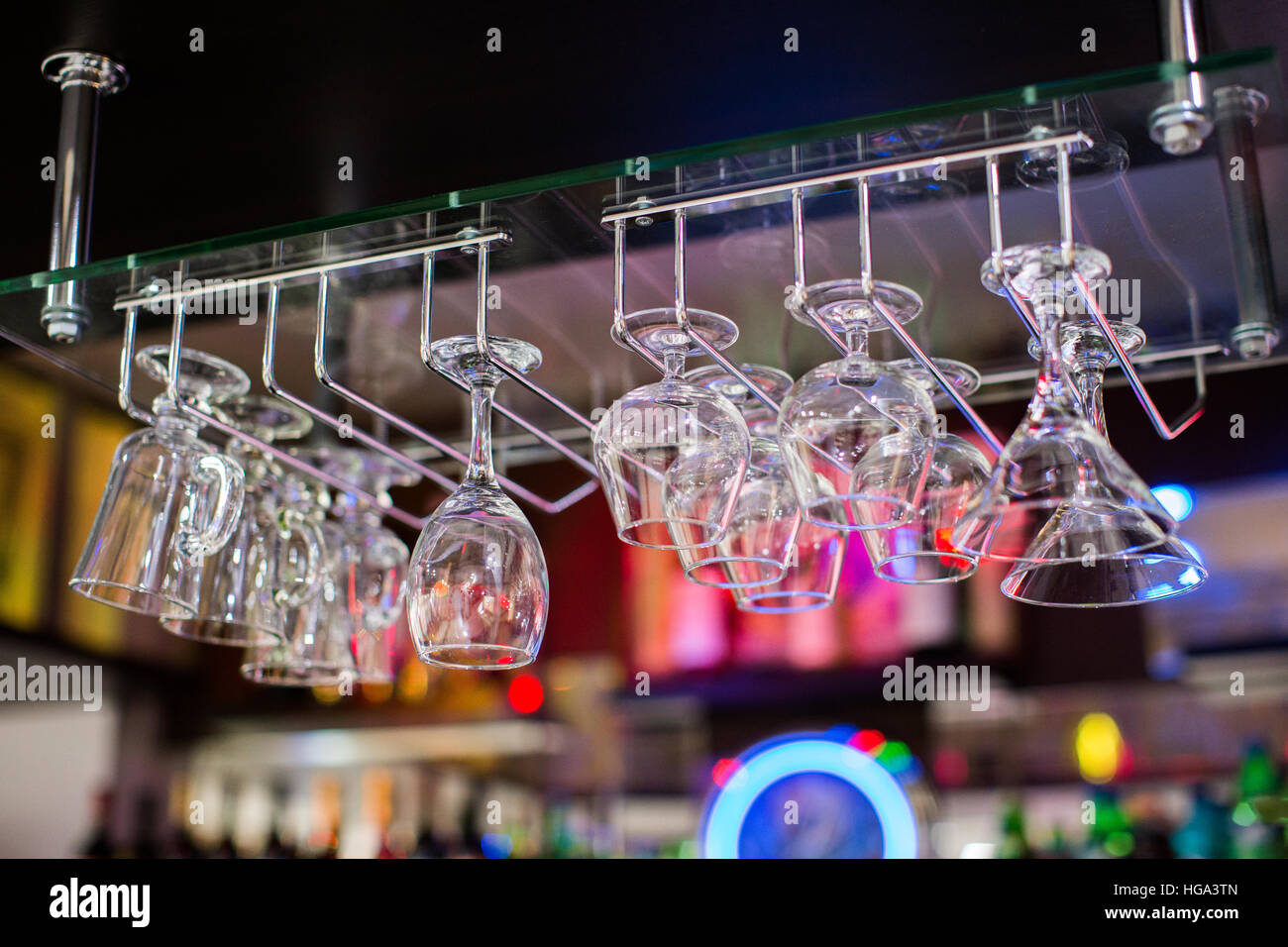 Bar rack hi-res stock photography and images - Alamy