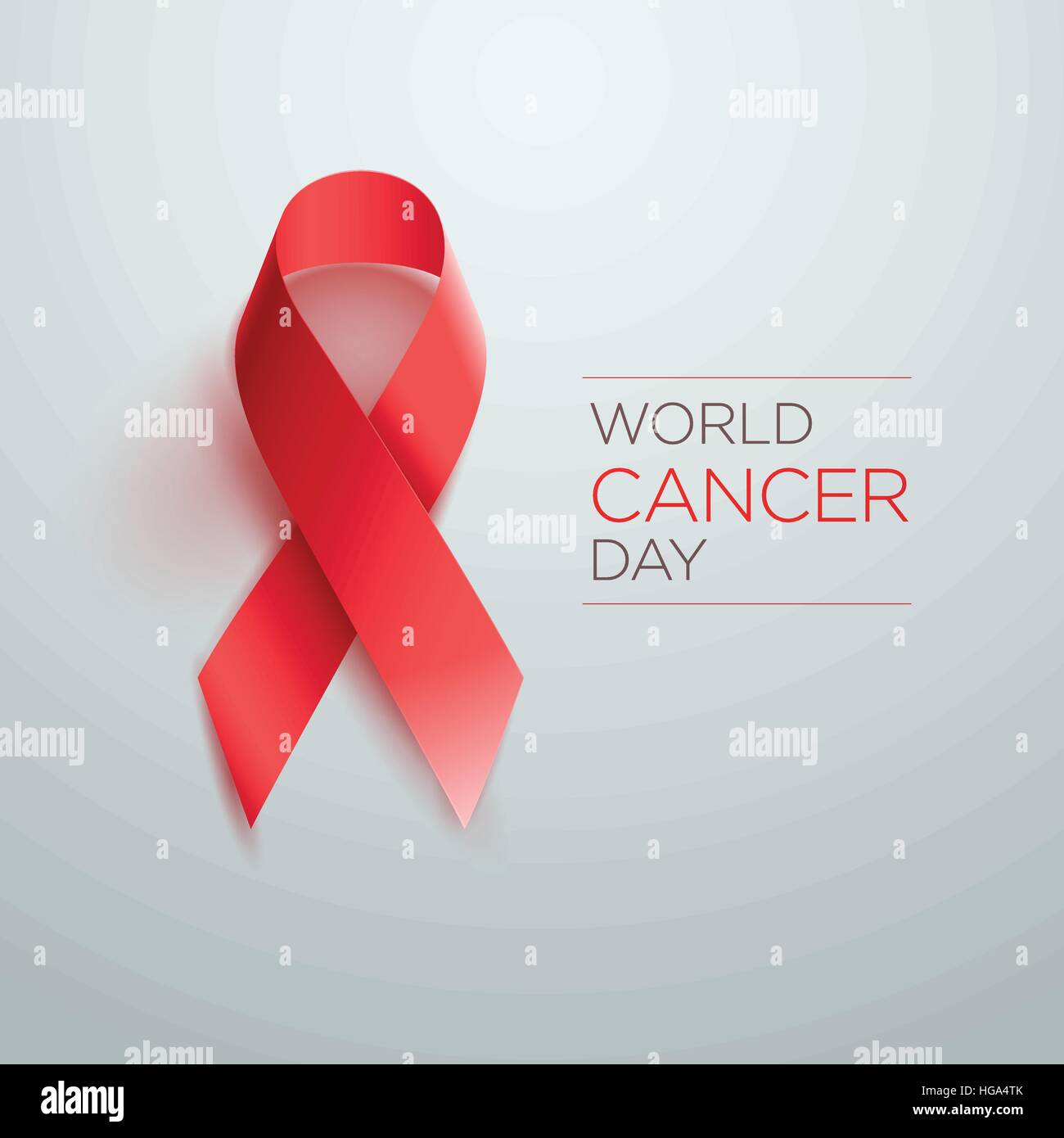Cancer awareness day Stock Vector Images - Alamy