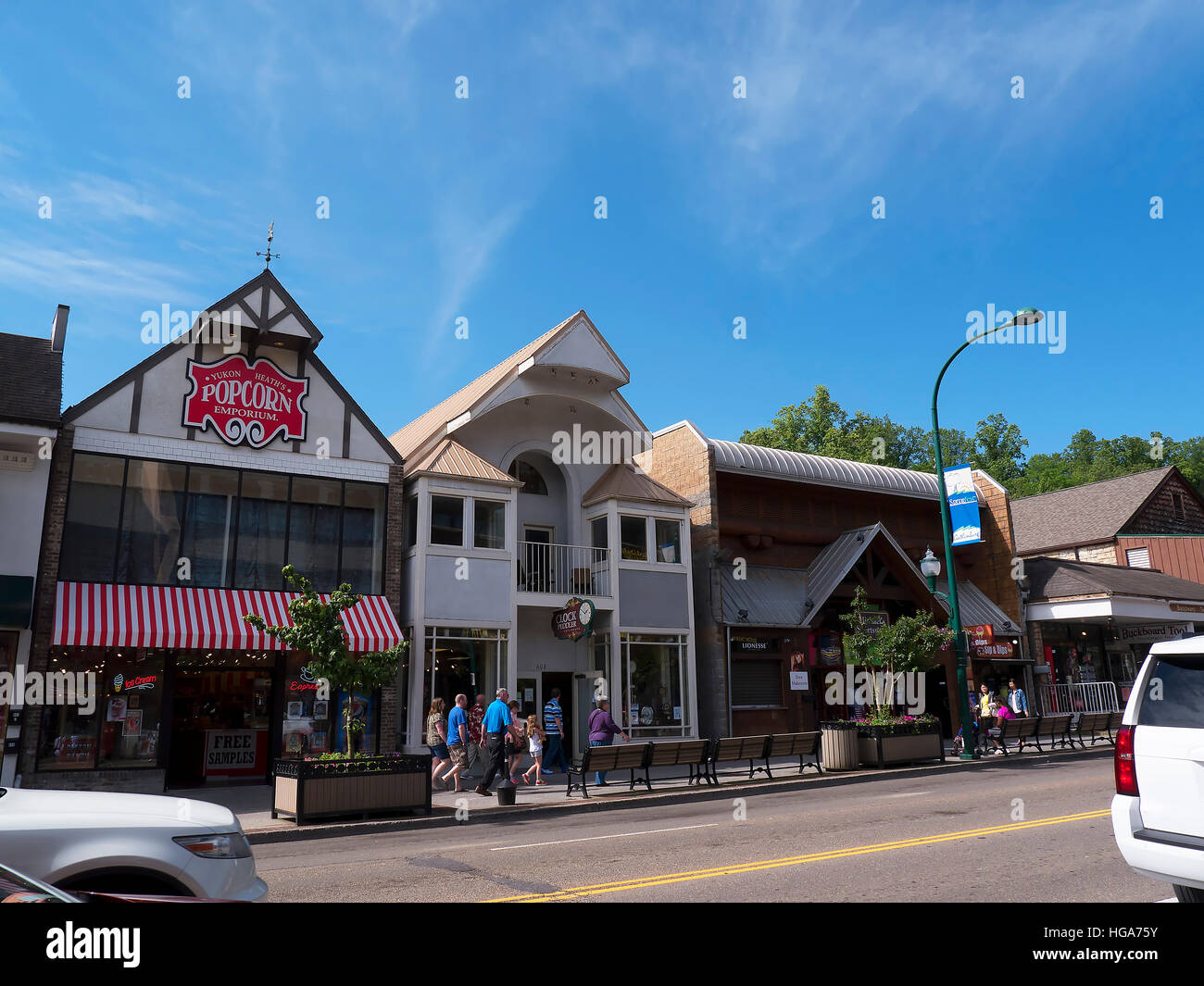 Gatlinburg is a mountain resort city in Sevier County, Tennessee ...