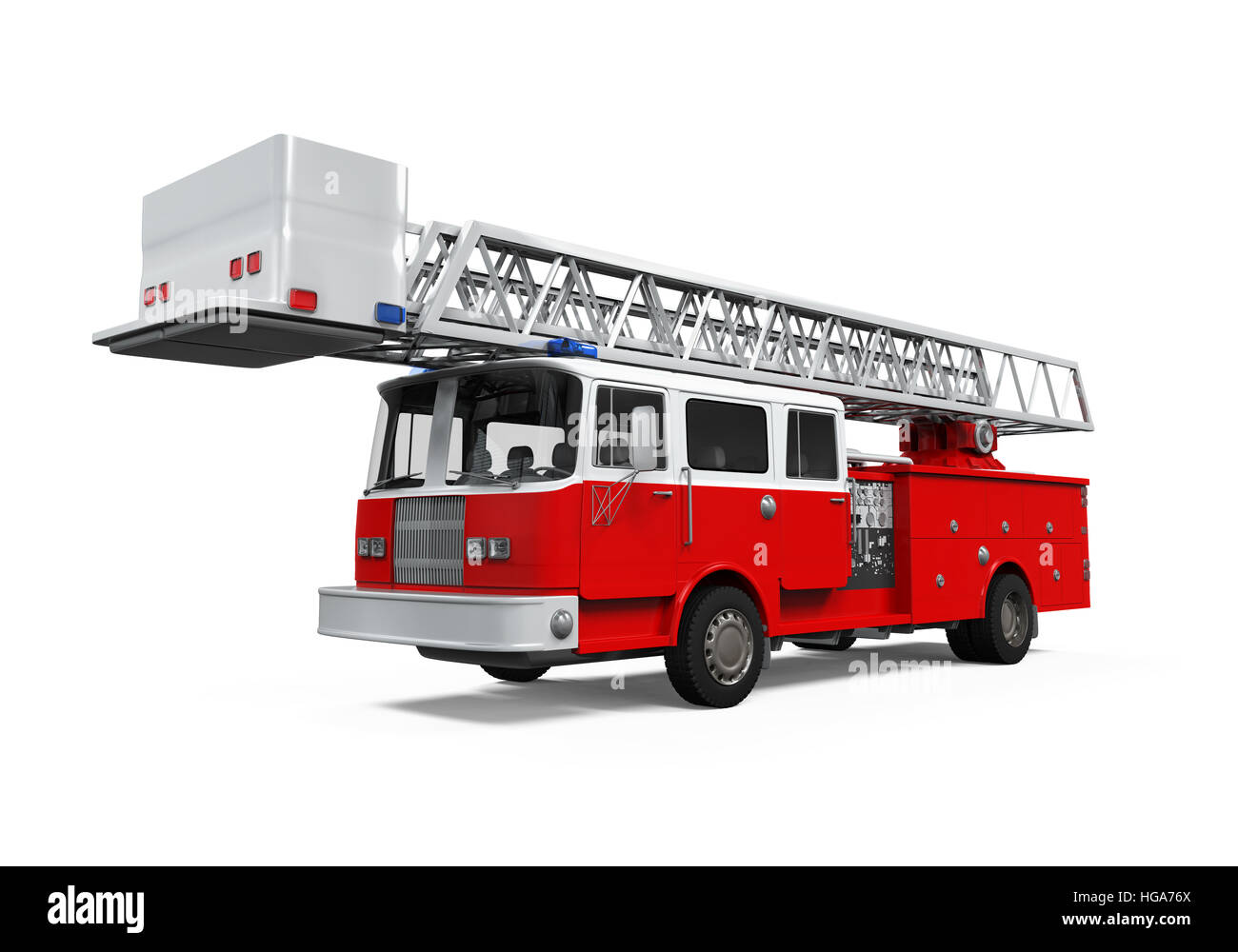 Fire truck ladder rescue hi-res stock photography and images - Alamy