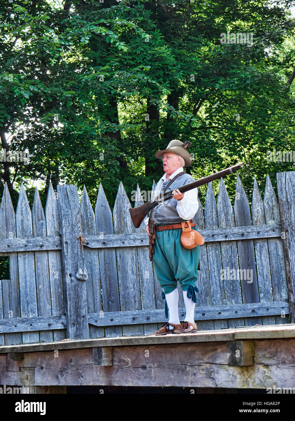 Historic Jamestown on the James River where the earliest European ...