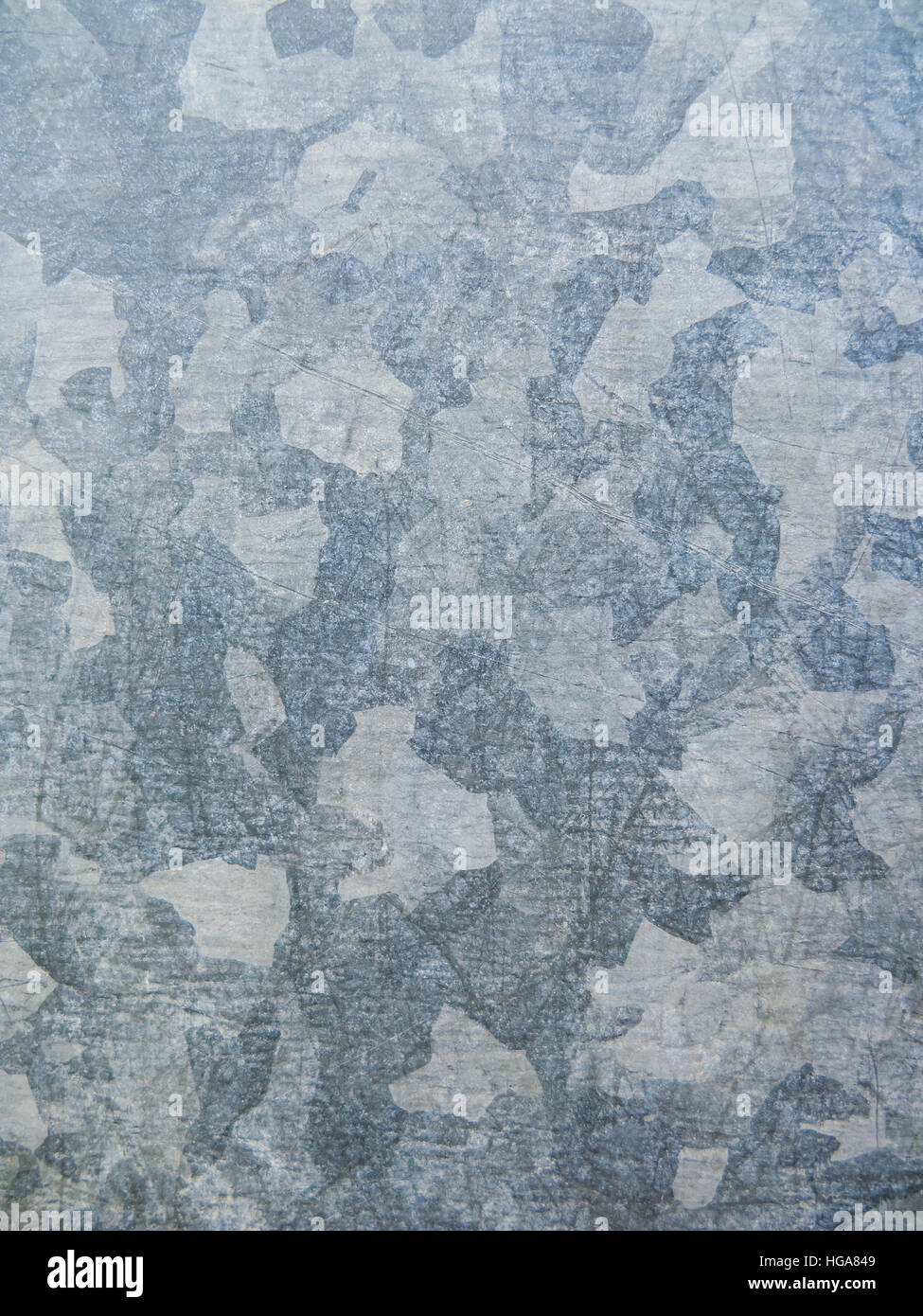 Galvanized plated metal surface background. Urban camouflage effect ...