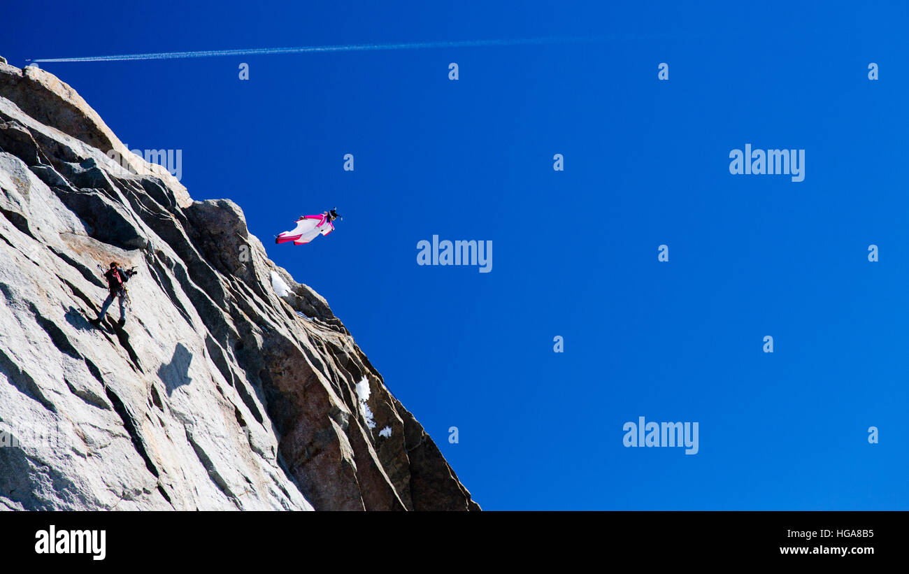 Wingsuit alps hi-res stock photography and images - Alamy
