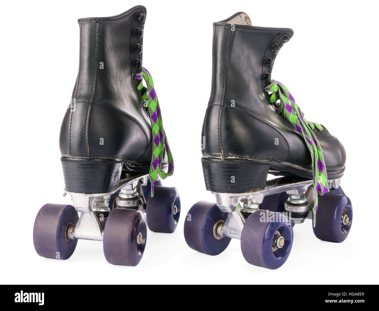 Retro roller skates hi-res stock photography and images - Alamy