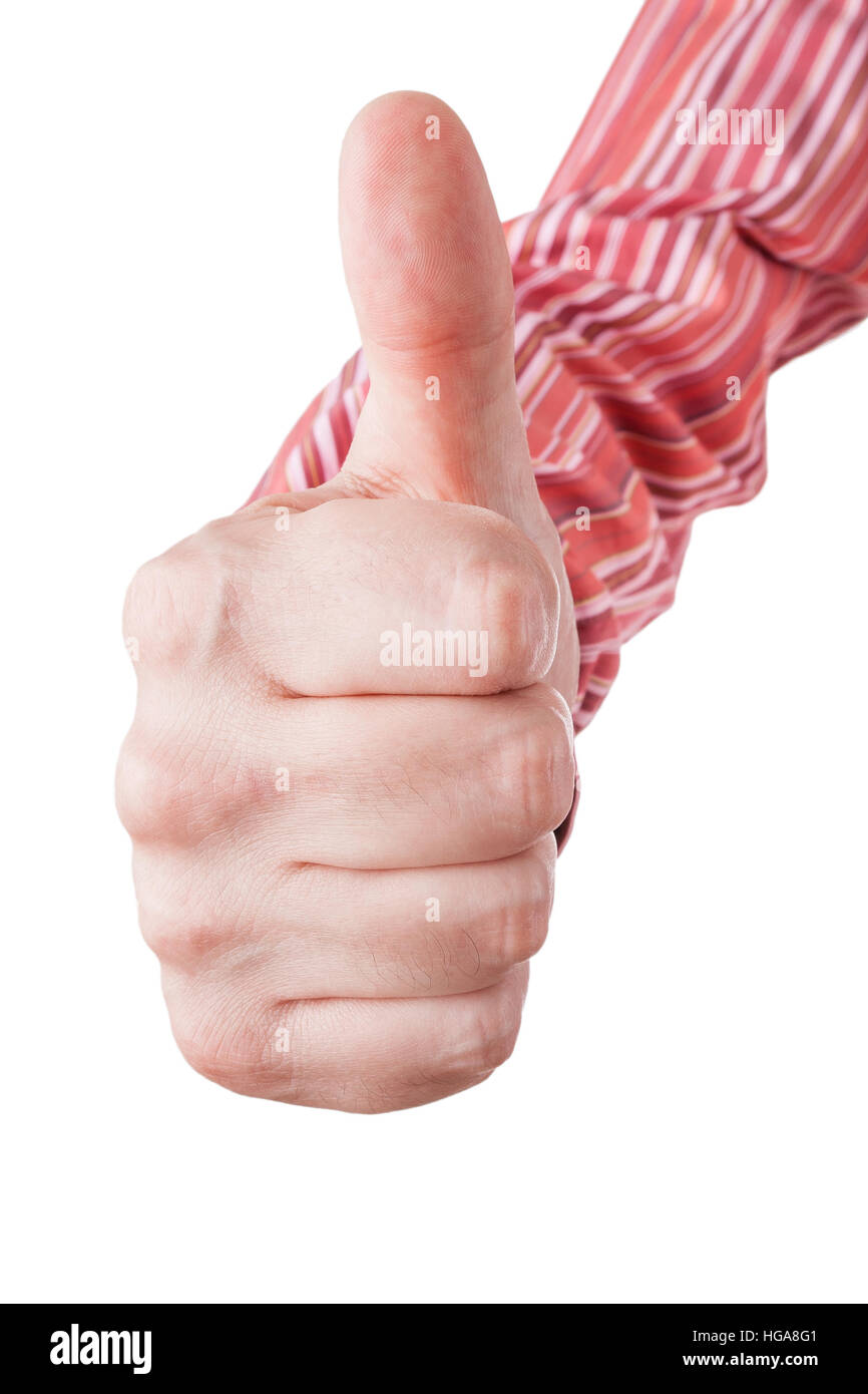 Thumbs up. Concept for agreement, positive, great Stock Photo - Alamy