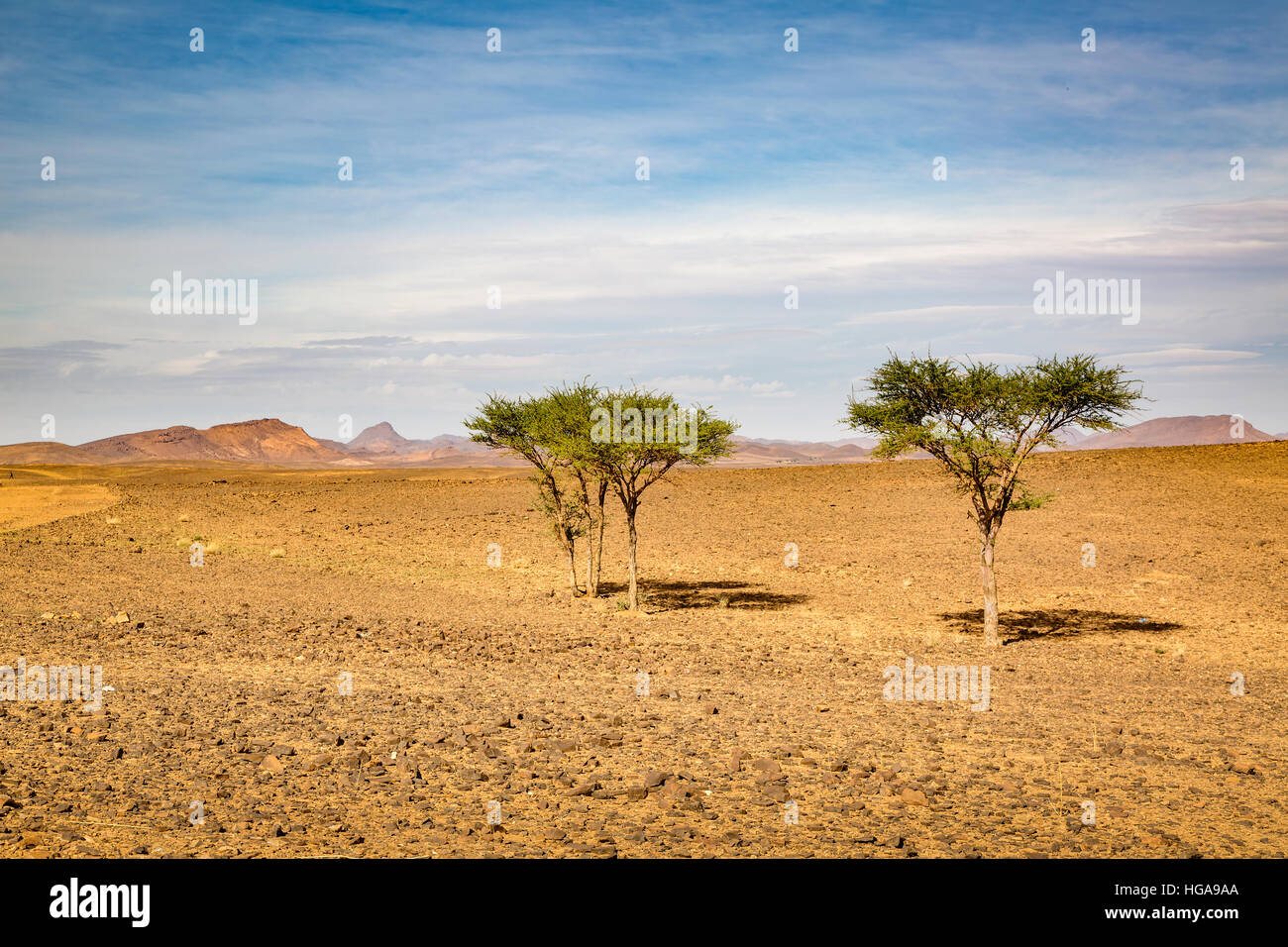Landscape of southern Morocco is characterized by mountains, plains ...