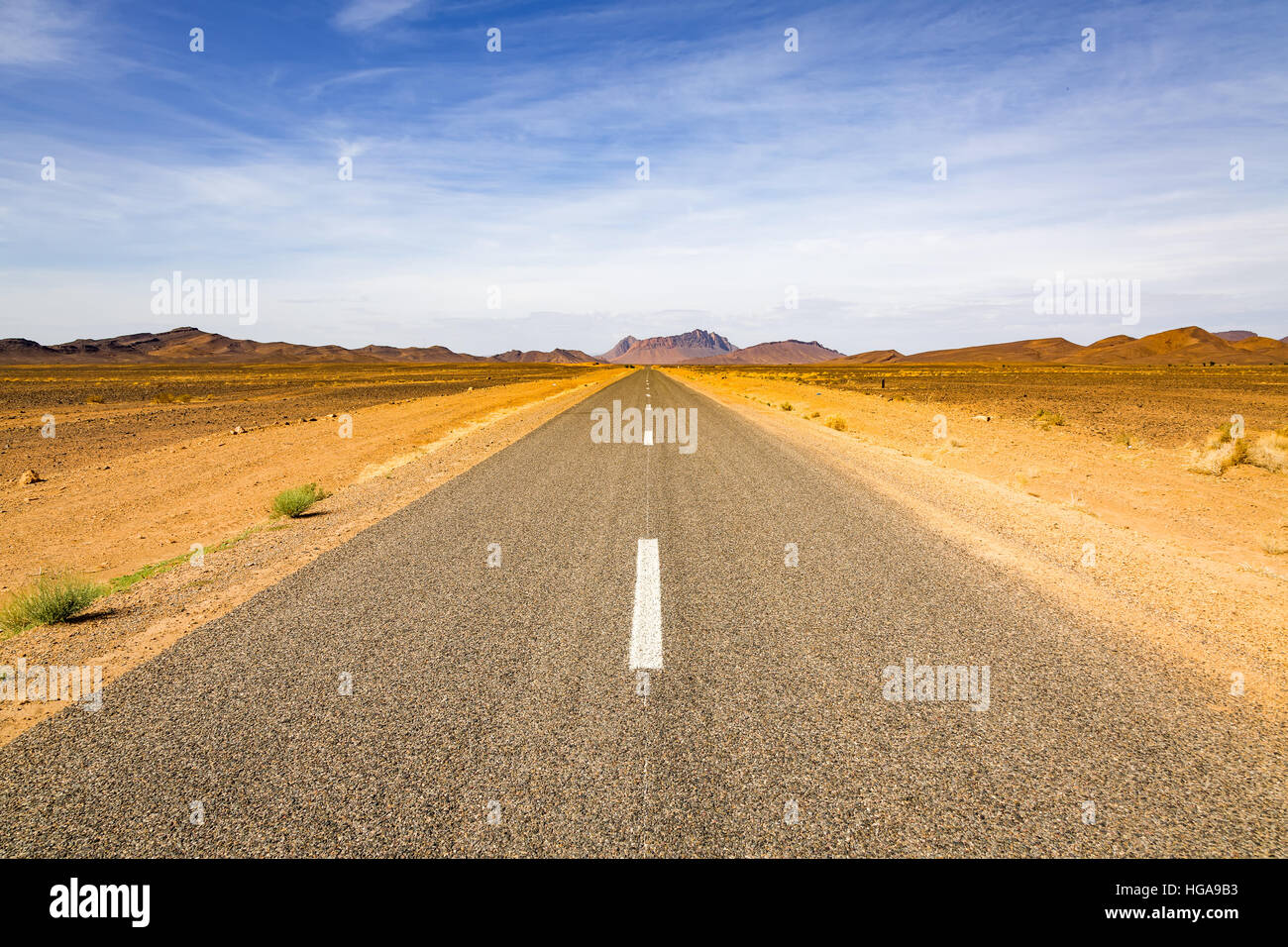 Landscape of southern Morocco is characterized by mountains, plains ...