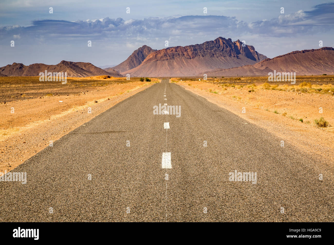 Landscape of southern Morocco is characterized by mountains, plains ...