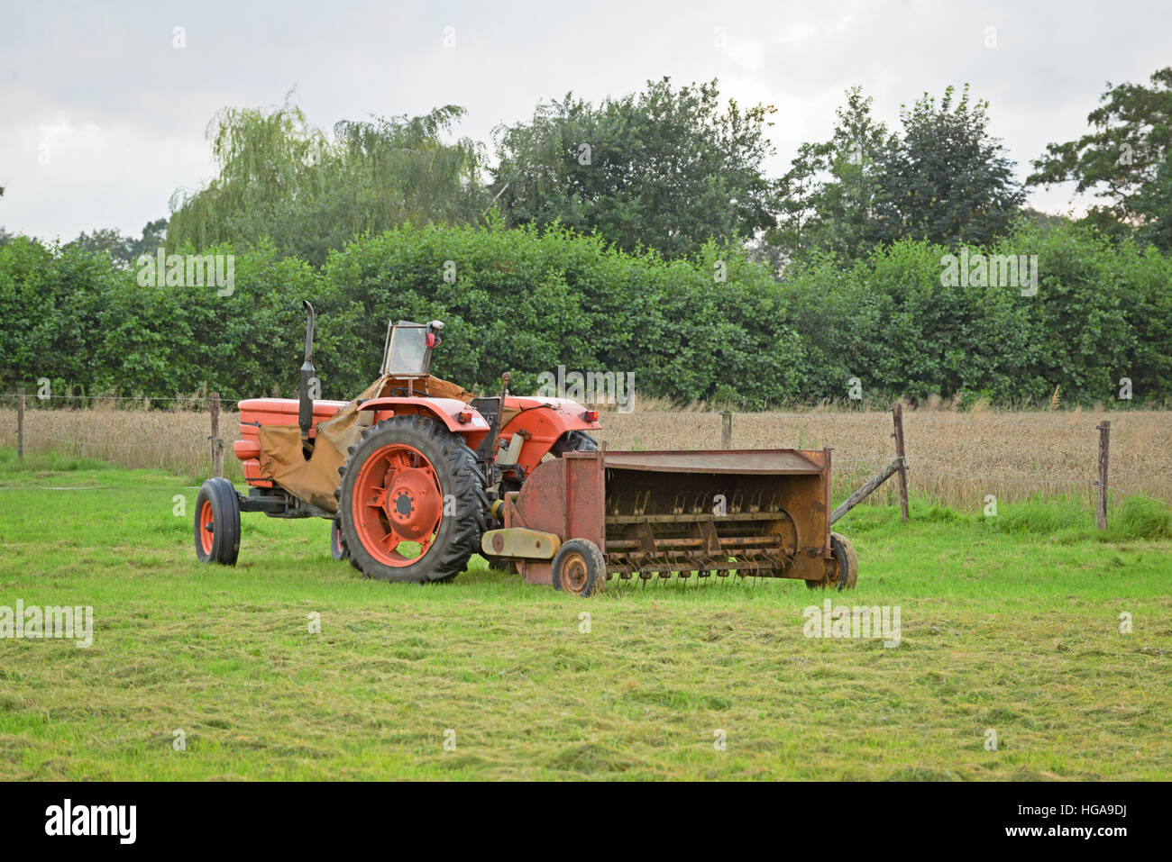 Hay turner hi-res stock photography and images - Alamy